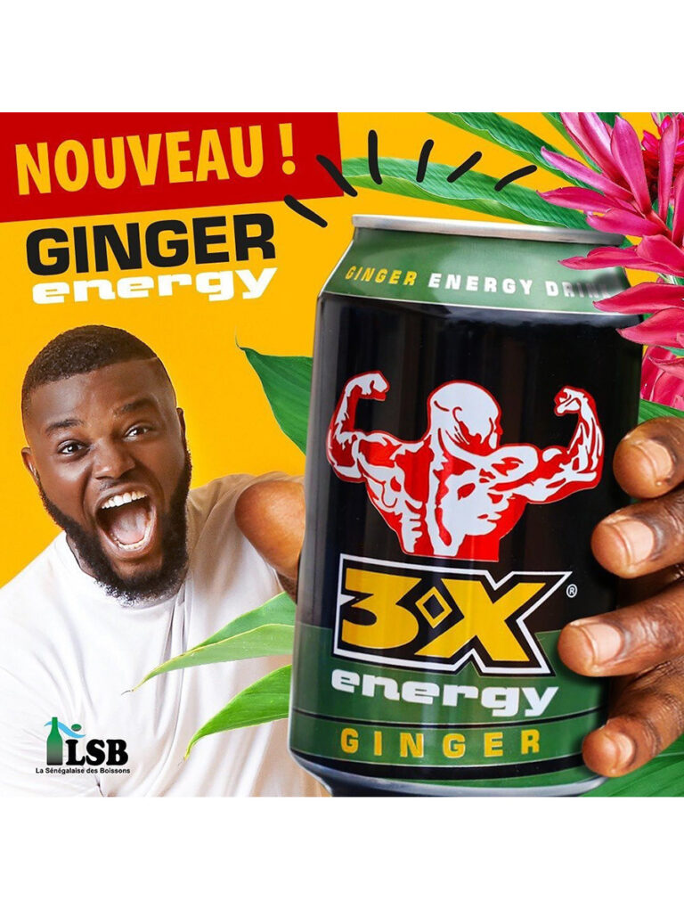 3X Energy | Energy Drink | Sénégal