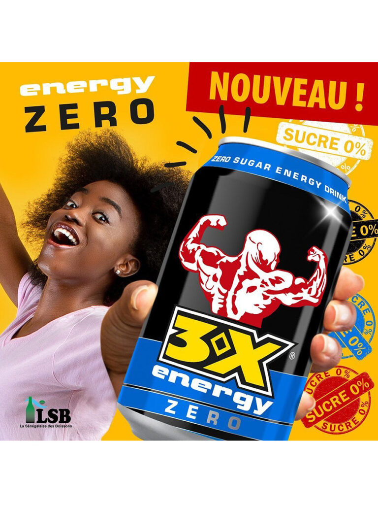 3X Energy | Energy Drink | Sénégal