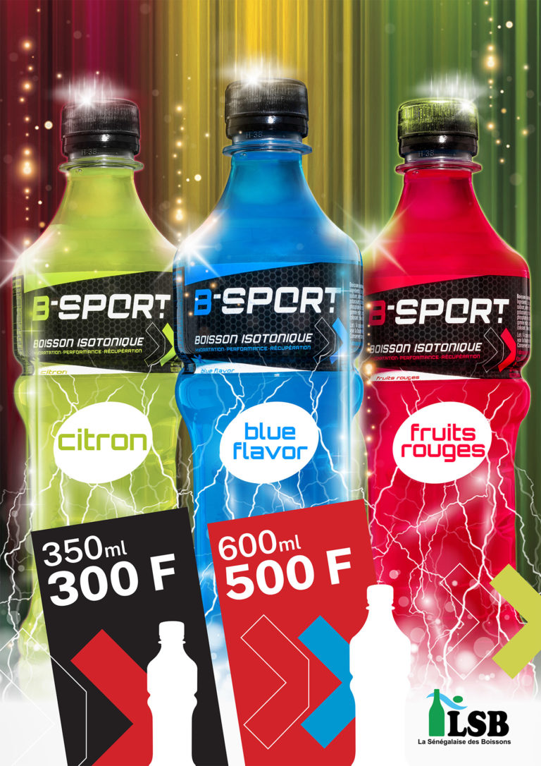 ISOTONIC SPORT DRINK - La Sénégalaise des Boissons